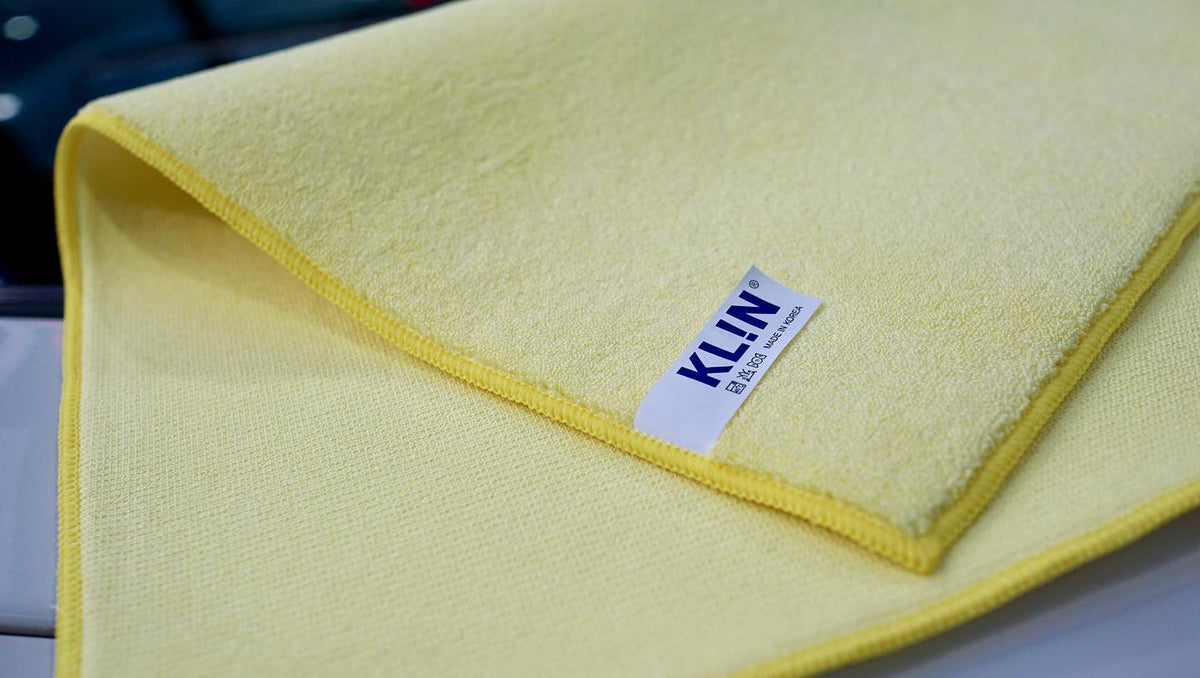 KLiN Microfiber Glass Shine Towel HD | Detail Division - Detail-Division